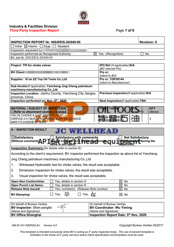 China XI‘AN ZZTOP OIL TOOLS CO.，LTD latest company news about Third ...