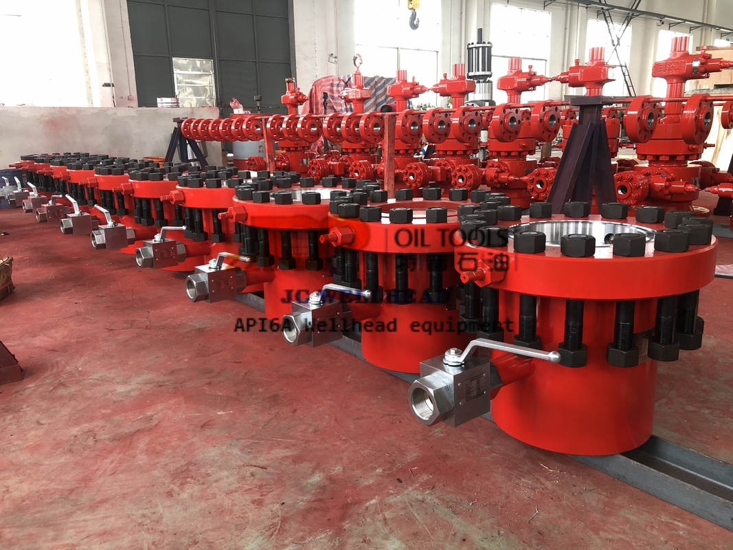 Oil Gas Well Casing Head With Casing Hanger For Wellhead Equipment API 6A Oil Gas Well Casing Head With Casing Hanger For Wellhead Equipment API 6A