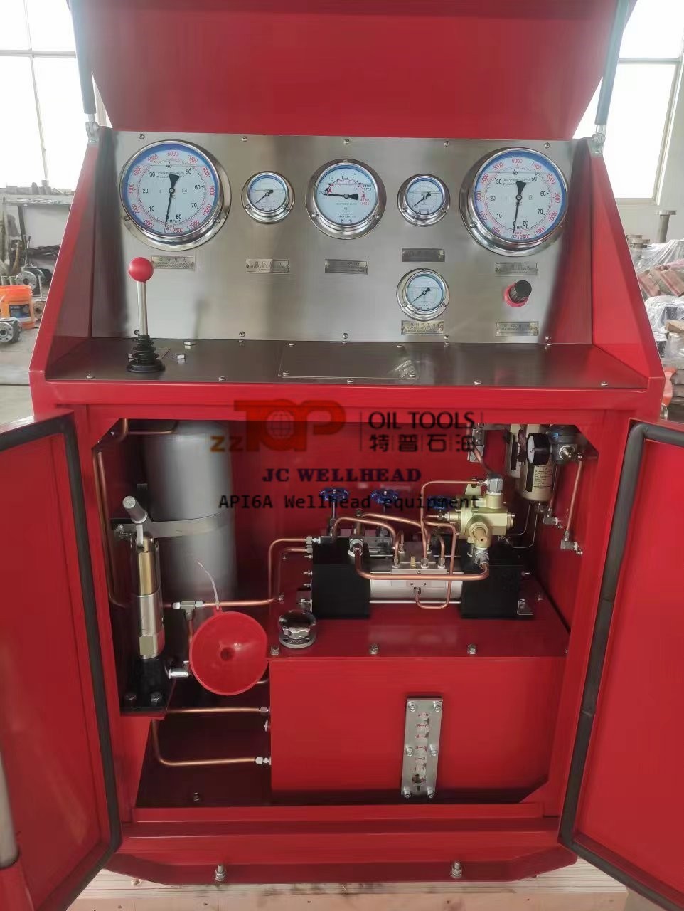Stainless Steel Hydraulic Choke Manifold Console For Control Wellhead ...