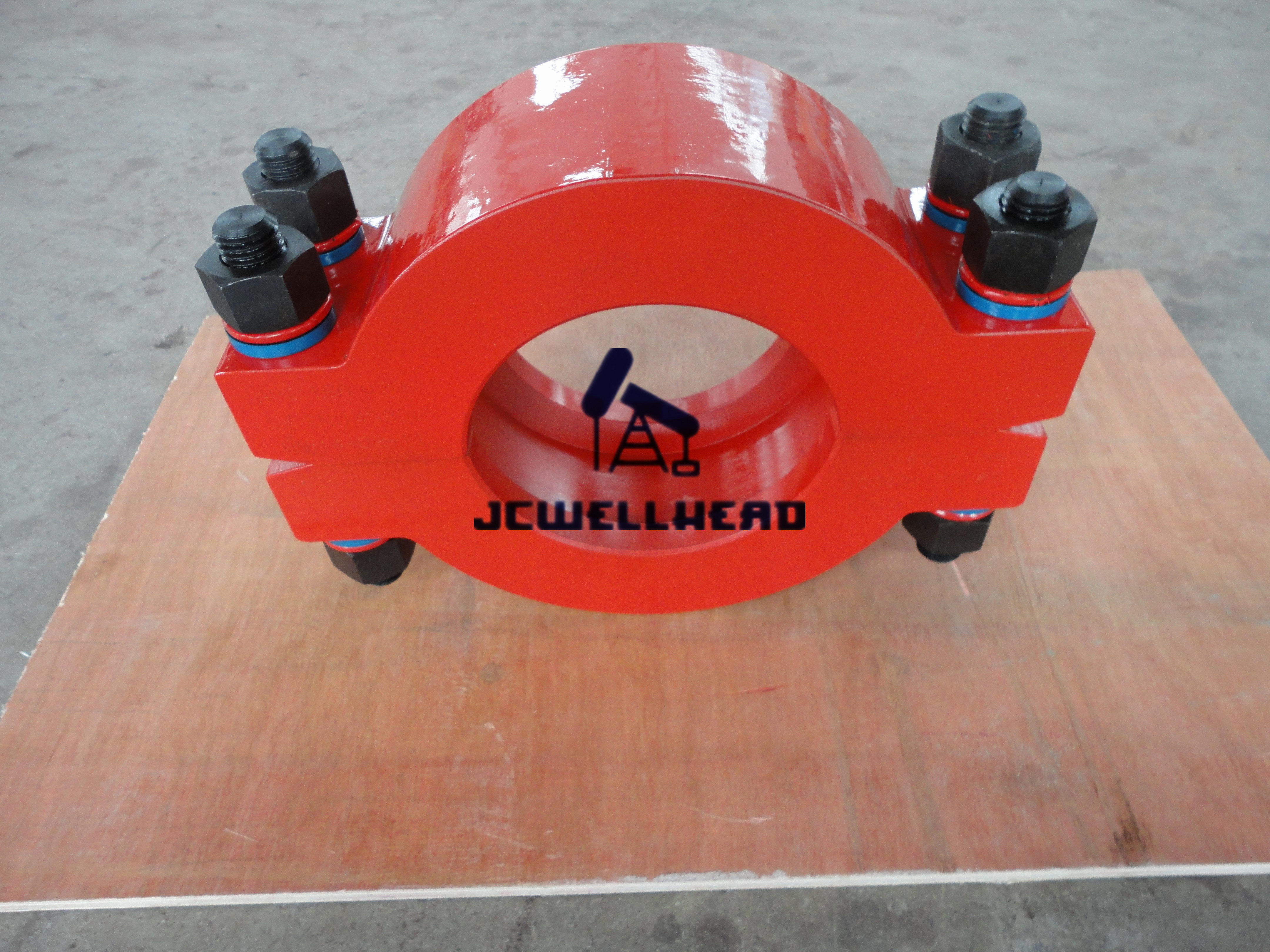 No.1 - No.10 Wellhead Hub Clamp Connectors High Pressure API 16A Clamp ...
