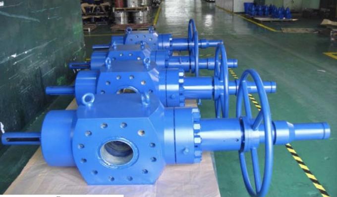 Manual Gate Wellhead Valves Ball Screw Operated Cameron FLSR Frac Type Manual Gate Wellhead Valves Ball Screw Operated Cameron FLSR Frac Type
